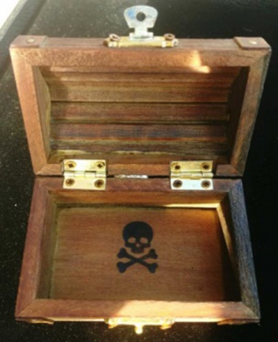 Mini Treasure Chest - Prospector's Gold and Gems